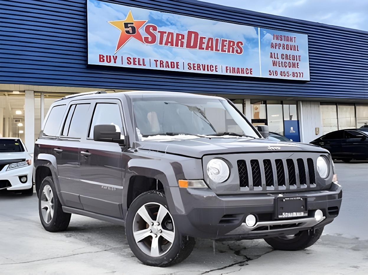 2016 Jeep Patriot 4WD High Altitude LEATHER ROOF WE FINANCE ALL CRDT ...
