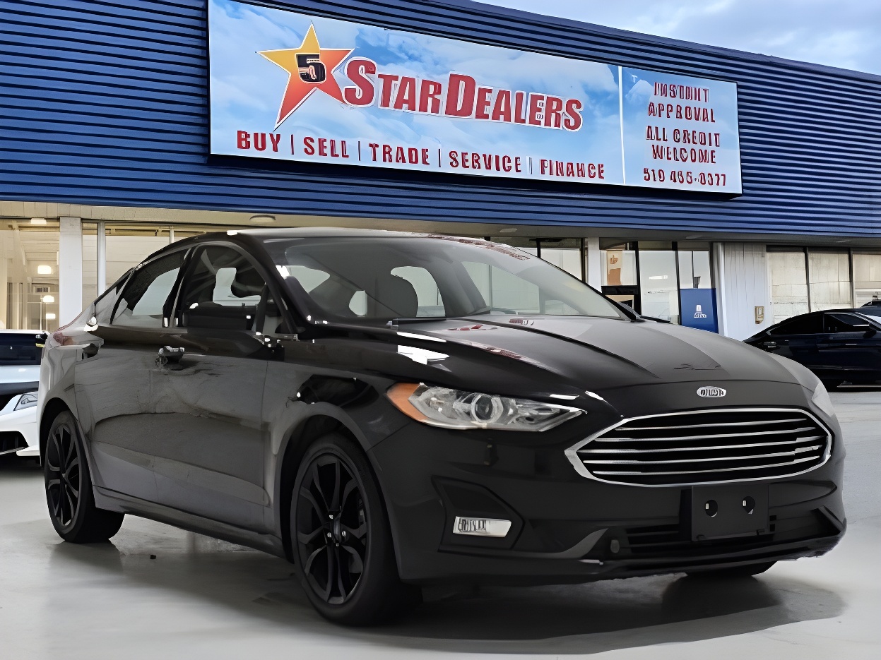 2019 Ford Fusion NAV LEATHER H-SEATS LOADED! WE FINANCE ALL CREDIT ...