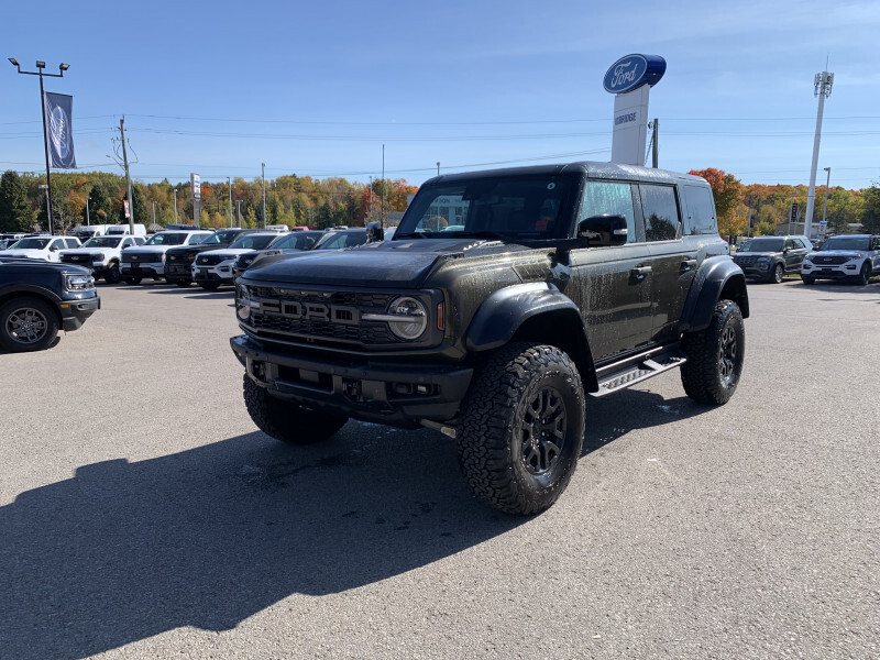 2024 Ford Bronco Raptor - Army Shelter Green w/ Black Pack!!! 64438638 ...