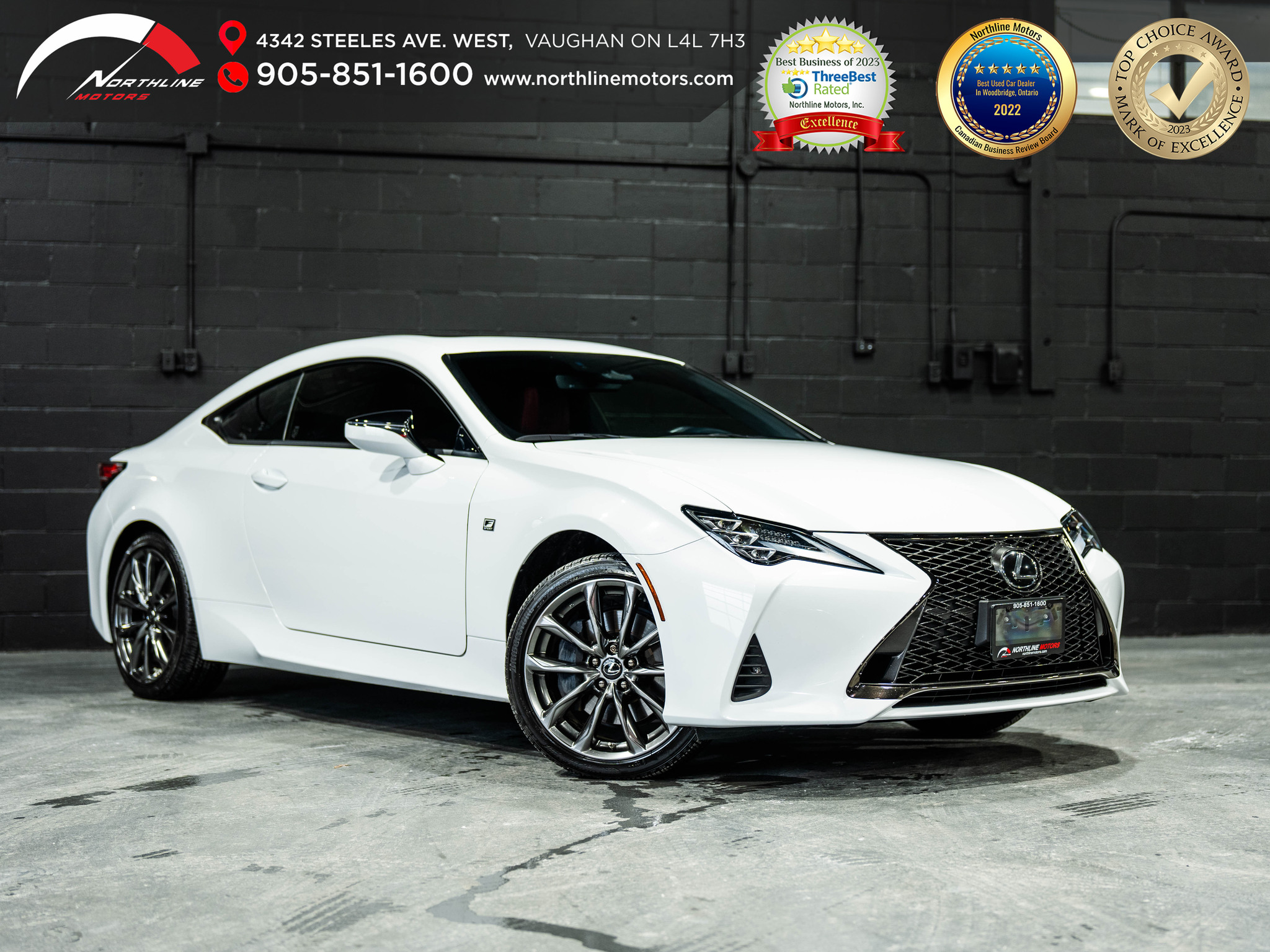 2022 Lexus RC in Vaughan | Northline Motors Inc. - JTHS85EC6N5006637