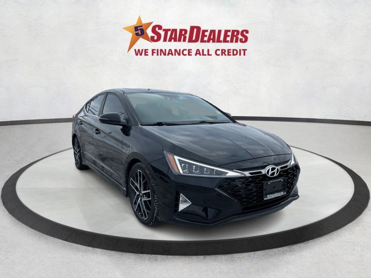 2020 Hyundai Elantra Sport LEATHER SUNROOF LOW KM WE FINANCE ALL CREDIT ...
