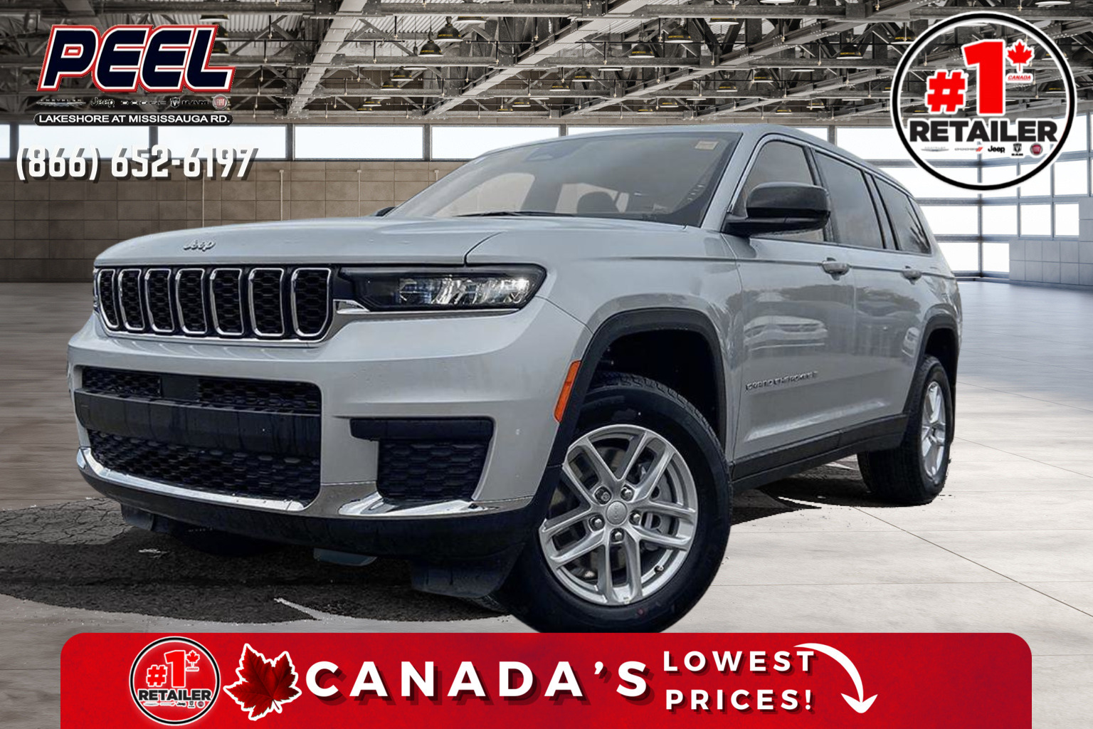 2024 Jeep Grand Cherokee L in Mississauga, ON | Peel Chrysler Jeep Ram ...