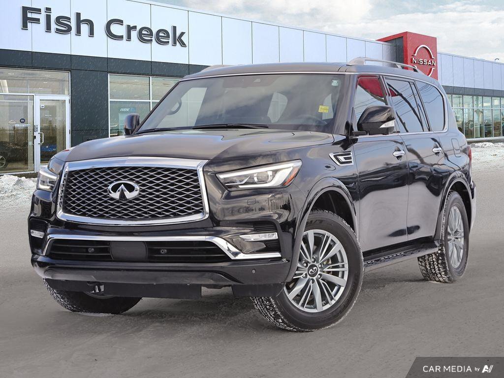 Used 2023 Infiniti QX80 LUXE | Leather | Backup Camera | Heated Seats ...