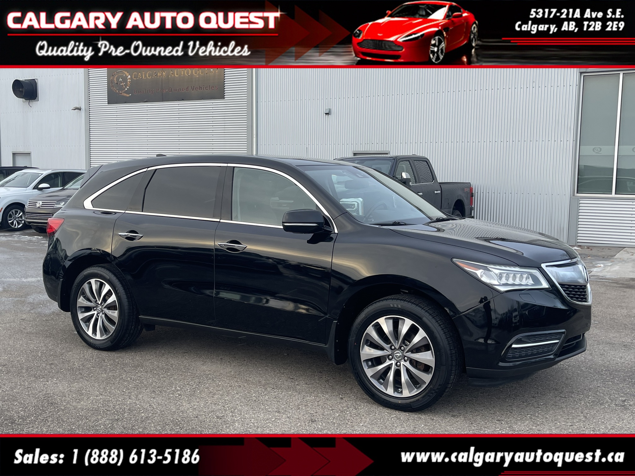 2014 Acura MDX in Calgary, AB | Calgary Auto Quest - 5FRYD4H48EB506964
