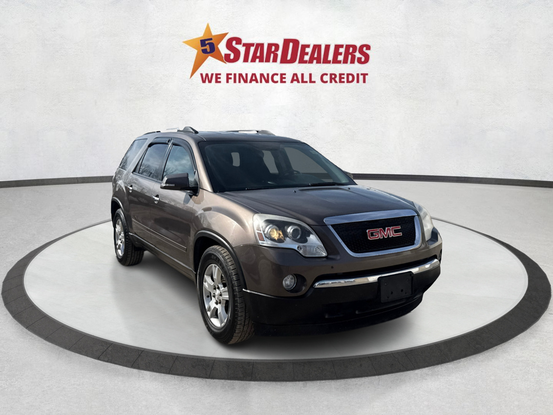 2011 GMC Acadia AWD 4dr SLE2 NAV LEATHER WE FINANCE ALL CREDIT - 5 Star ...