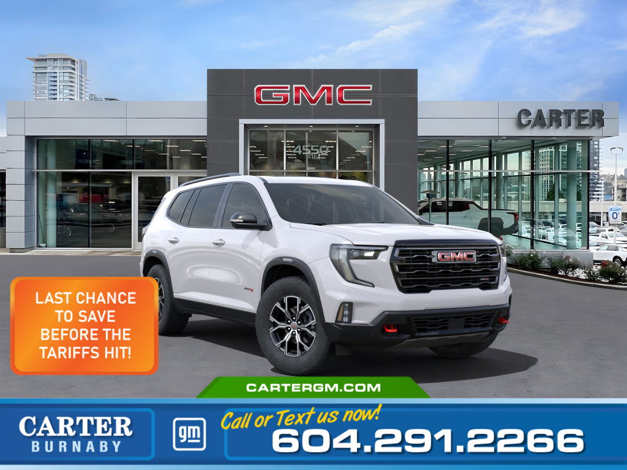 2025 GMC Acadia in Burnaby, BC | Carter GM - 1GKENPRS3SJ210923