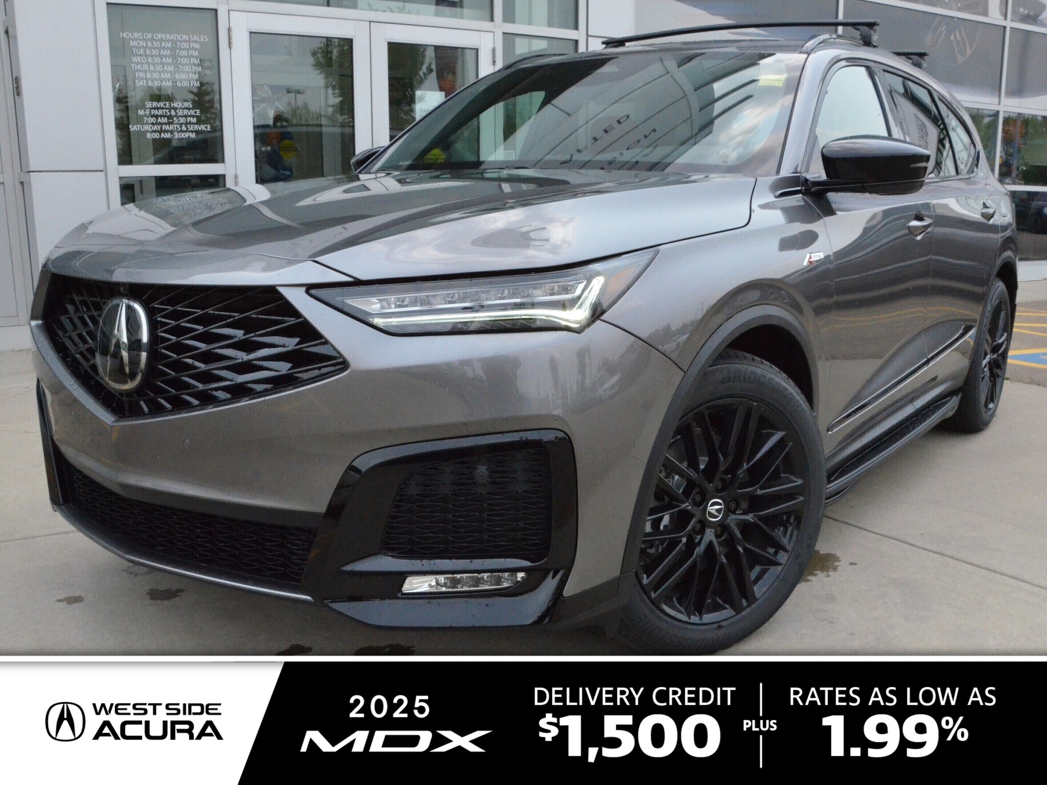 2025 Acura MDX in Edmonton, AB - West Side Acura - 5J8YE1H93SL804003