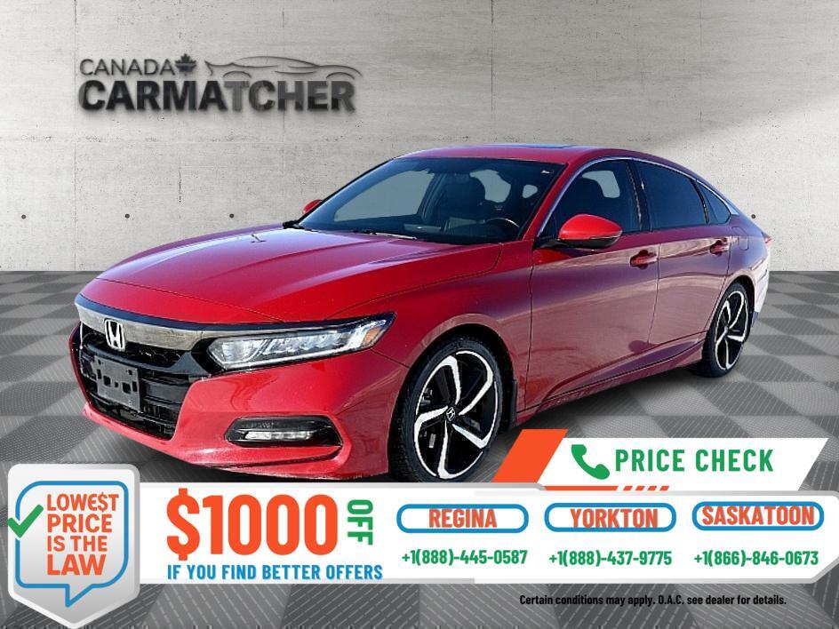 2020 Honda Accord in Yorkton, SK | Canada Car Matcher - 1HGCV1F38LA804536