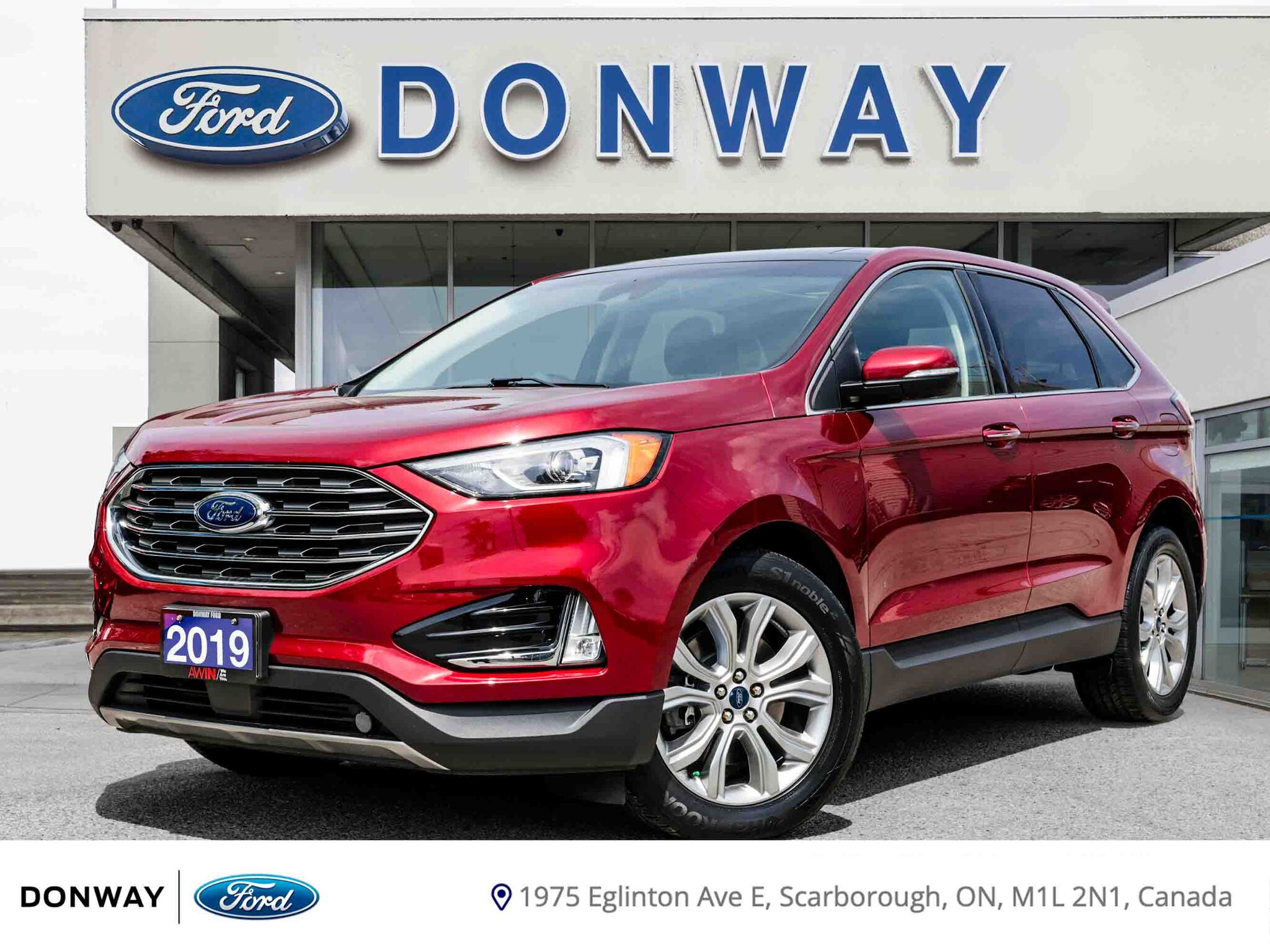 2019 Ford Edge TITANIUM | AWD | ONE OWNER | NO ACCIDENT | ROOF 66273124 ...