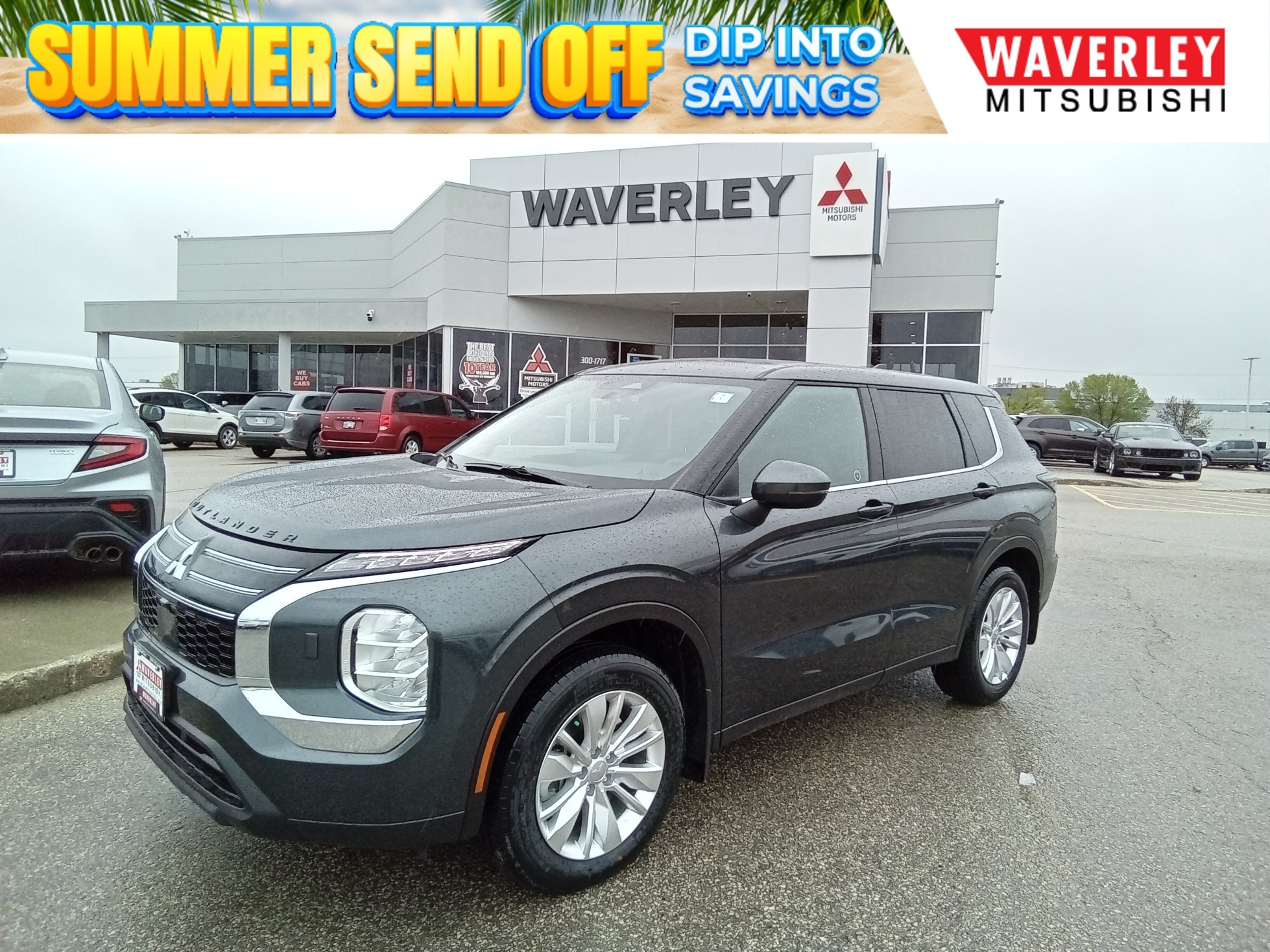 2025 Mitsubishi Outlander ES S-AWC | 7 Passenger | Rear Parking Sensors ...