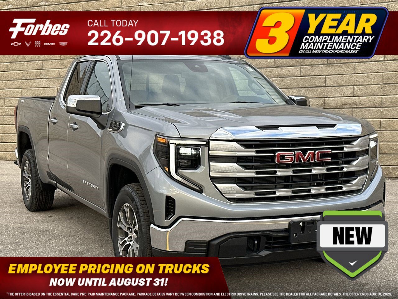 2025 GMC Sierra 1500 in Waterloo, ON | Forbes GM - 1GTVUBED7SZ100144