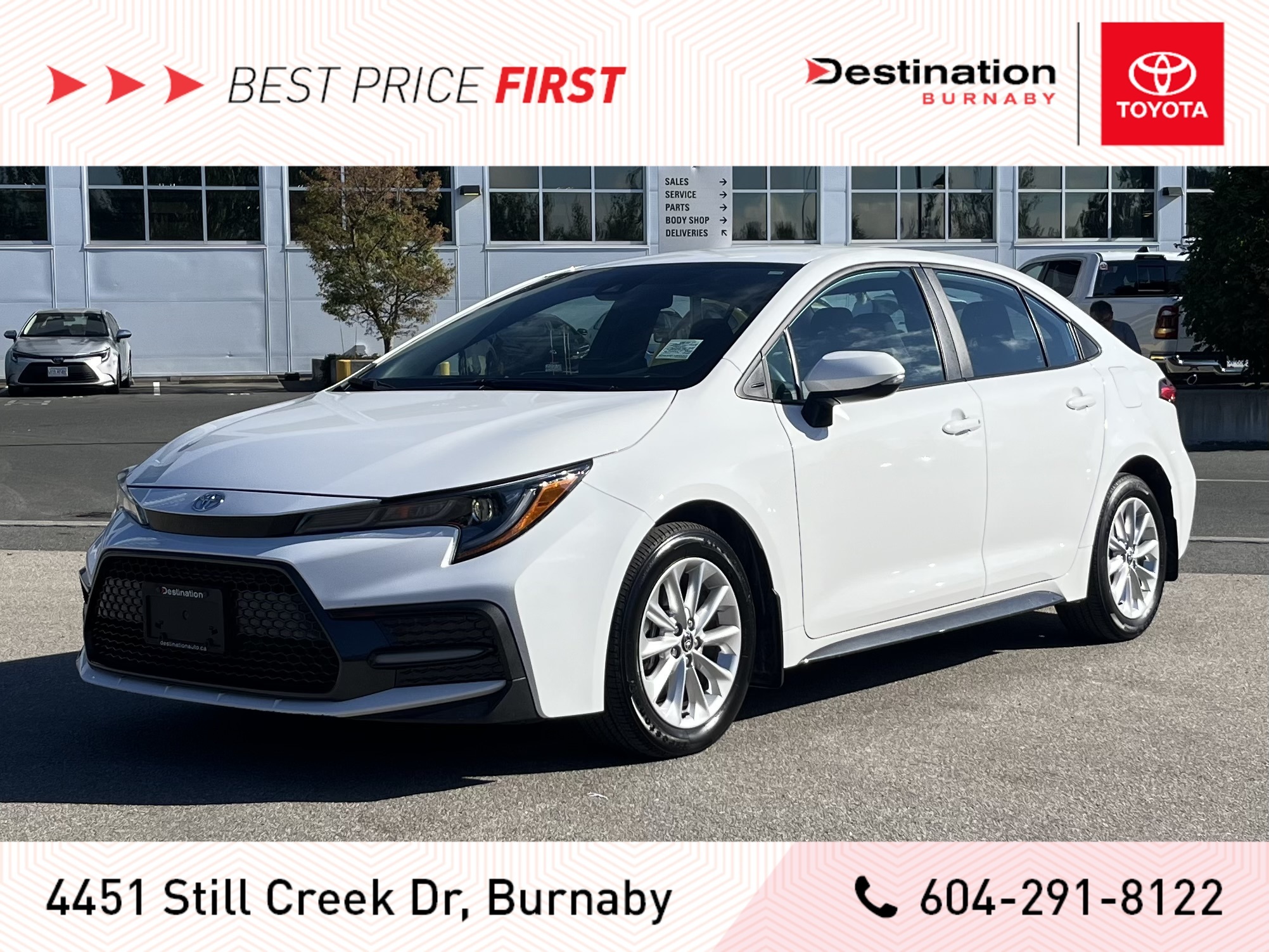 2022 Toyota Corolla in Burnaby, BC | Destination Toyota Burnaby ...