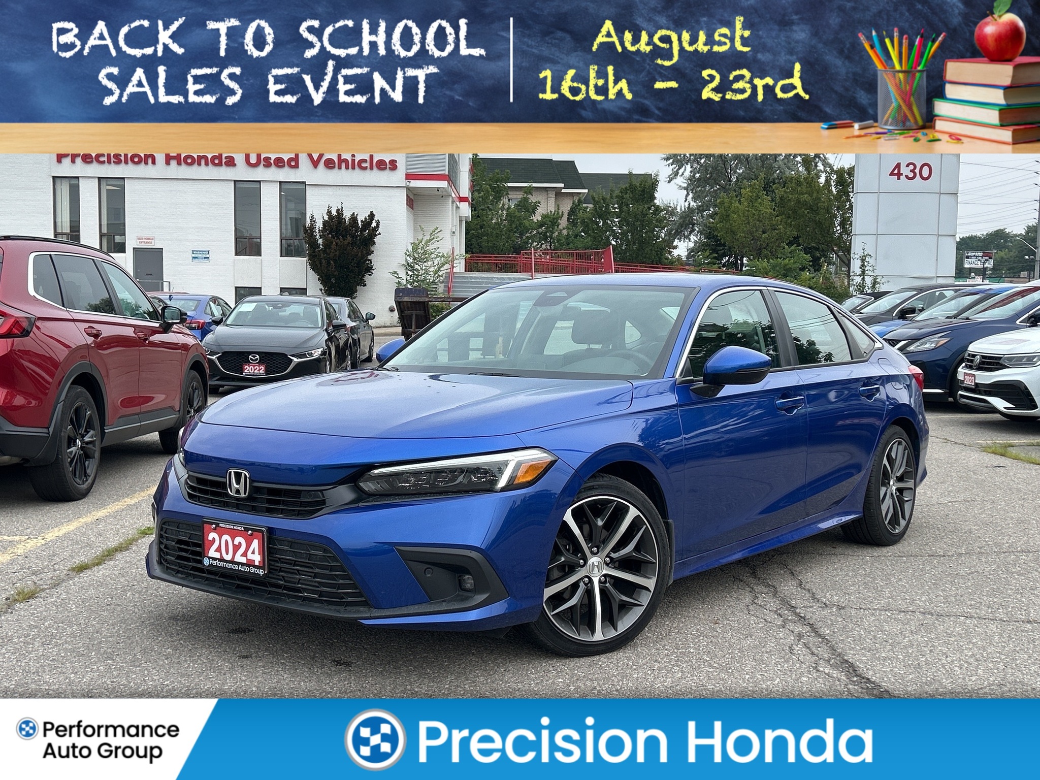 2024 Honda Civic Sedan For Sale at Precision Honda