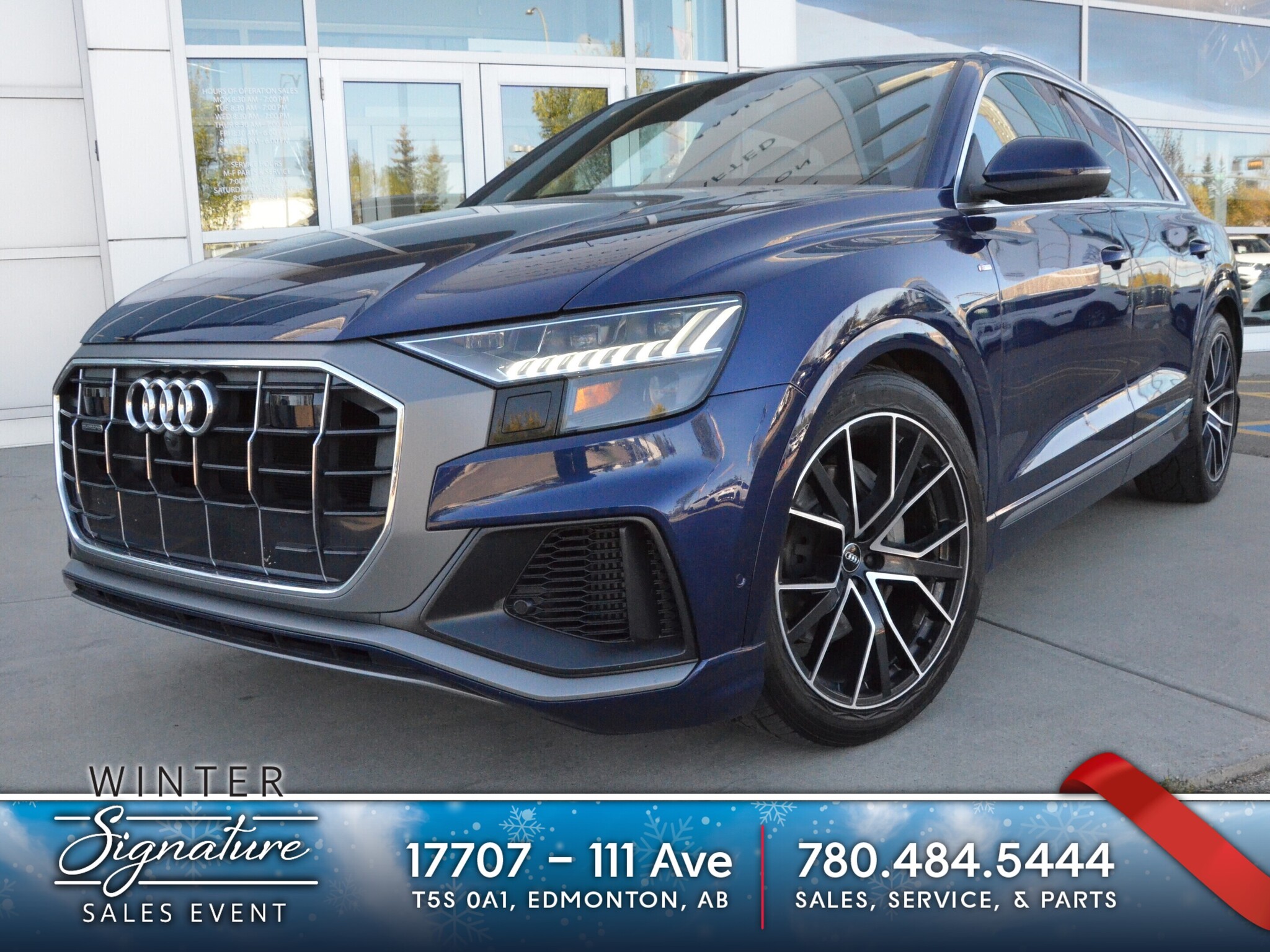 2019 Audi Q8 in Edmonton - West Side Acura - WA1FVAF1XKD030503